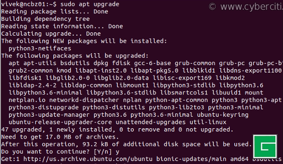Comment mettre à jour le logiciel ubuntu linux en utilisant la